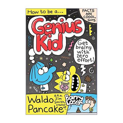 英文原版 How to be a Genius Kid 如何成为天才小孩 两个脑洞小孩的爆笑科普漫画 英文版 进口英语原版书籍