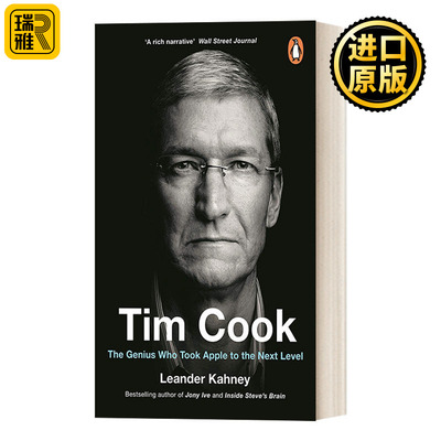 英文原版 Tim Cook 蒂姆·库克传 苹果公司的反思与商业的未来 英文版 Leander Kahney 进口英语原版书籍