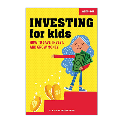 正版 英语原版 Investing for Kids 儿童投资理财指南 如何存钱、投资和增值