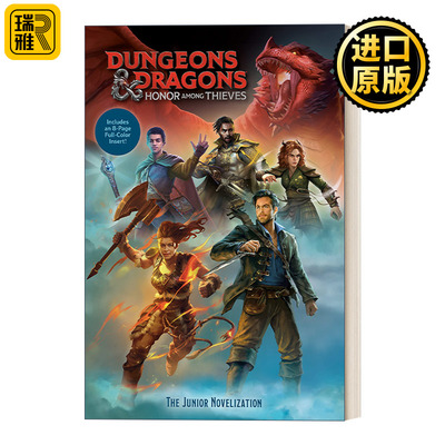 龙与地下城 侠盗荣耀 英文原版 Dungeons and Dragons Honor Among Thieves The Junior Novelization 青少年小说 英语书籍