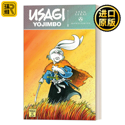 英文原版兔子武士归来