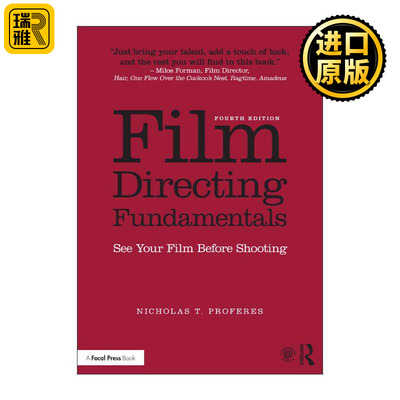 英文原版 Film Directing Fundamentals 电影导演方法 第4版 开拍前“看见”你的电影 英文版 进口英语原版书籍