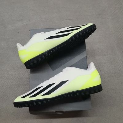 阿迪达斯X Crazyfast.4 TF低帮足球鞋男款绿色