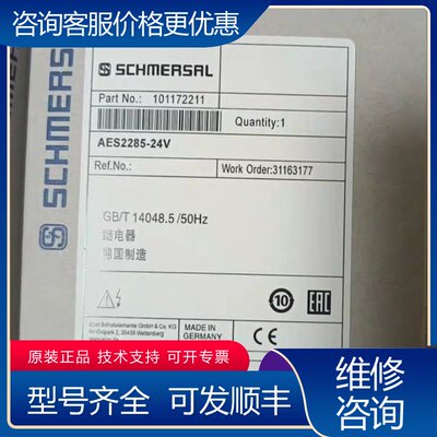 议价Schmersal 施迈赛安全继电器 AES2285-可维修