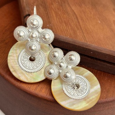 彝族布古耳环民族风手工耳环女款复古民族风耳坠气质款