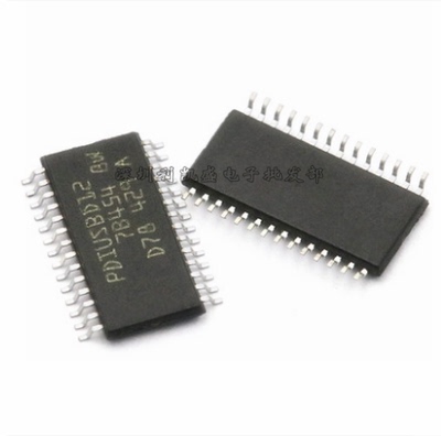 可直拍 PDIUSBD12PW 74LS24 TSSOP28 USB接口芯片 全新原装