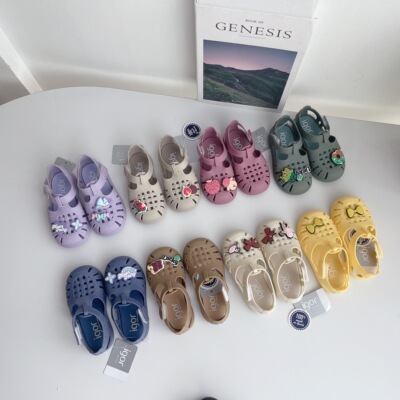 包头凉鞋女童可爱罗马鞋