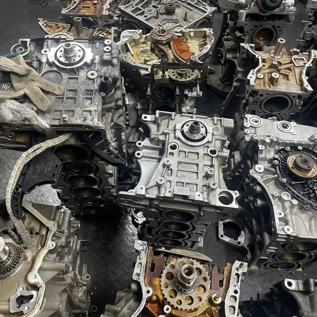 上汽大通v80v90g10g20d90t60t70国六D20缸盖总成中缸缸体拆车