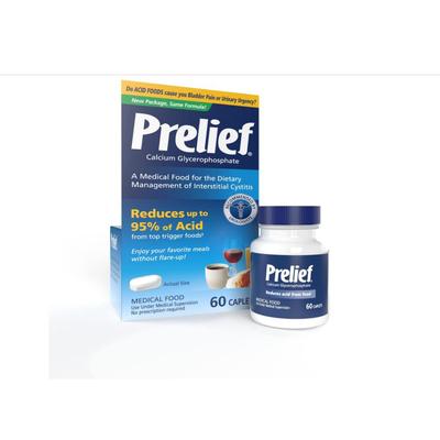 美国代购Prelief Acid Reducer Caplets 60 Count Dietarya
