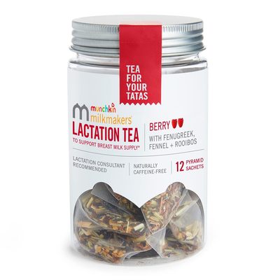 美国代购Munchkin Milkmakers Lactation Tea, Berry, 12 Counta