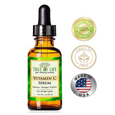 ToLB Vitamin C Serum for Face with Hyaluronic Acid - Anti Ag