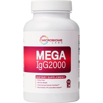 美国代购Microbiome Labs Mega IgG2000 DairyFree Bovine
