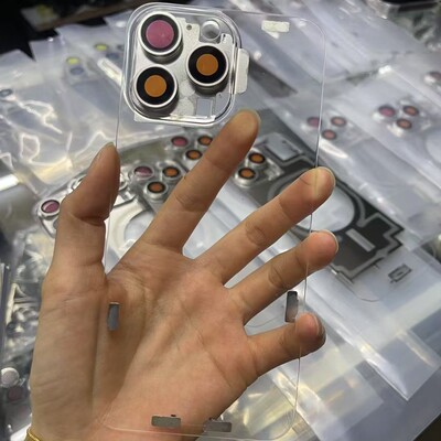 全新苹果透明后盖玻璃