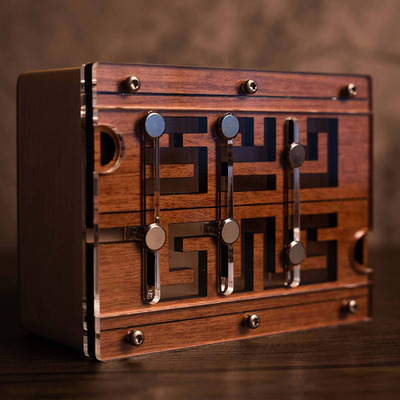 Constantin木质机关盒子PLDBox