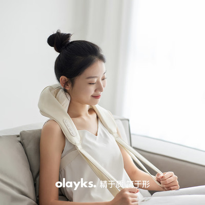 olayks欧莱克无刷静音颈椎按摩器斜方肌肩颈按摩仪肩膀揉捏背颈腰