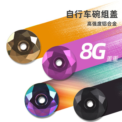 适用于雷克斯公路车碗组盖铝合金把立上盖飓风200/500/380/mt500