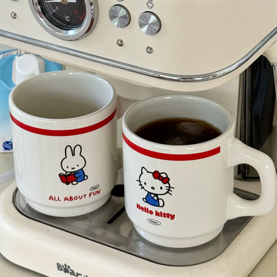 可爱复古大容量马克杯陶瓷杯