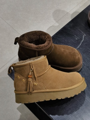 雪地靴女新款冬季皮毛一体靴子加绒加厚保暖东北棉鞋3031