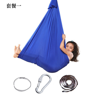 Therapy Yoga Swing儿童成人瑜伽吊床秋千空中弹力感官训练吊带椅