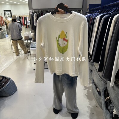 一件包邮 小夕韩国东大门代购CREDITO26秋季女装时尚百搭长袖T恤
