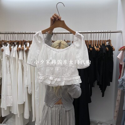 一件包邮 小夕韩国东大门代购DRESS ROOM 26夏款女装新品 衬衫T恤