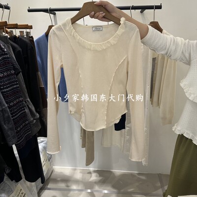 一件包邮 小夕韩国东大门代购SIERRA 26秋季女新时尚百搭长袖T恤