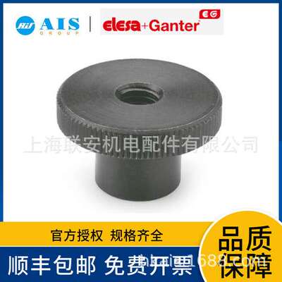 ELESA+GANTER 滚花螺母 DIN 466 镀锌DIN 466-M12-ZB