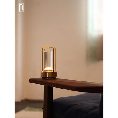 日式ambientec侘寂风户外充电灯复古怀旧露营氛围装饰无线小台灯