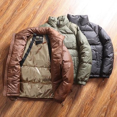 高充绒热反射防风保暖立领羽绒服