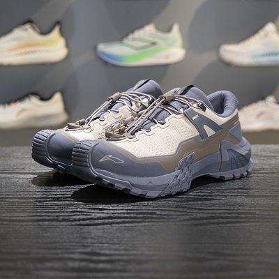 李宁2025冬季新款男子时尚潮流百搭舒适户外简约行川PRO运动鞋