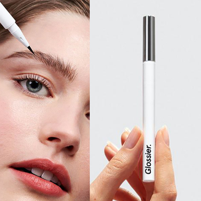 现货包邮美Glossier Brow Flick液体眉笔细节根根分明自然不褪色