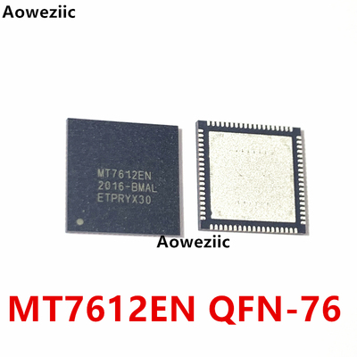 1个 MT7612EN QFN-76 路由器主控IC 高端路由器双核网络芯片 原装