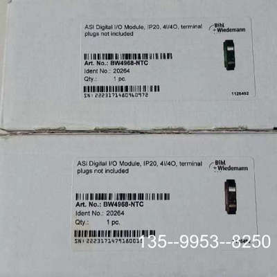 原装正品Bihl+Wiedemann必威模块BW4968价格详谈
