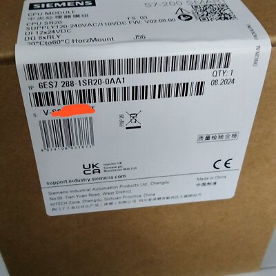 议价PLC6ES7288-1SR20-0AA16Es7288-1Sr20-0AA1