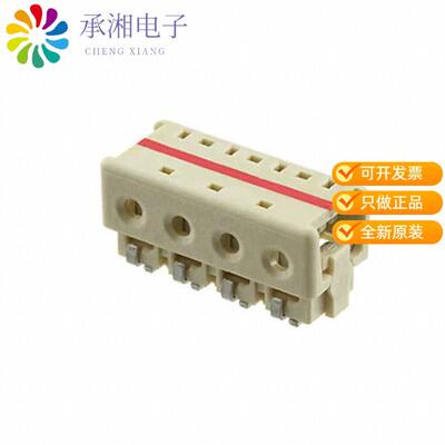 正品3-2106003-4原装CONN WIRE IDC 4POS 24AWG SMD RA