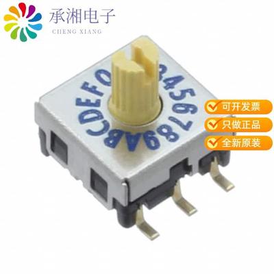 正品SMR8016C-1原装SW ROT DIP 16 POS REAL SHFT SMD