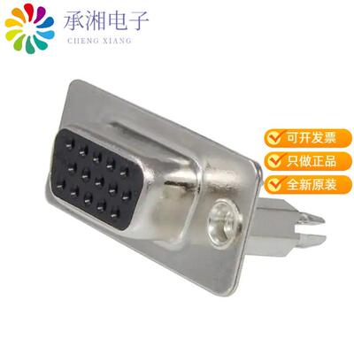 全新K86X-ED-15S-BR正品CONN D-SUB HD RCPT 15P VERT