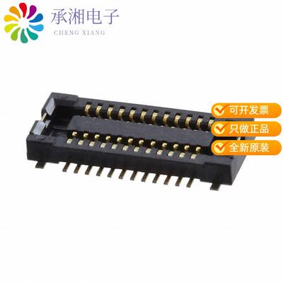 正品AXT524124A原装CONN SOCKET 24POS SMD GOLD