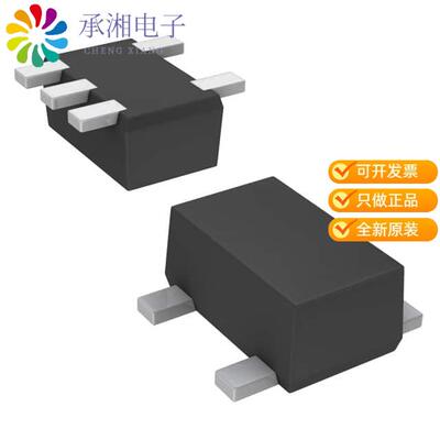 正品DMC561010R原装TRANS 2NPN PREBIAS 0.15W SMINI5