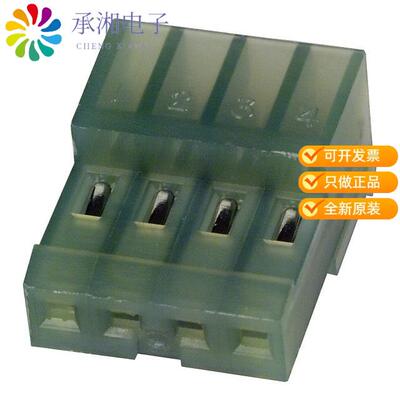 全新3-640443-4正品CONN RCPT 4POS IDC 28AWG TIN