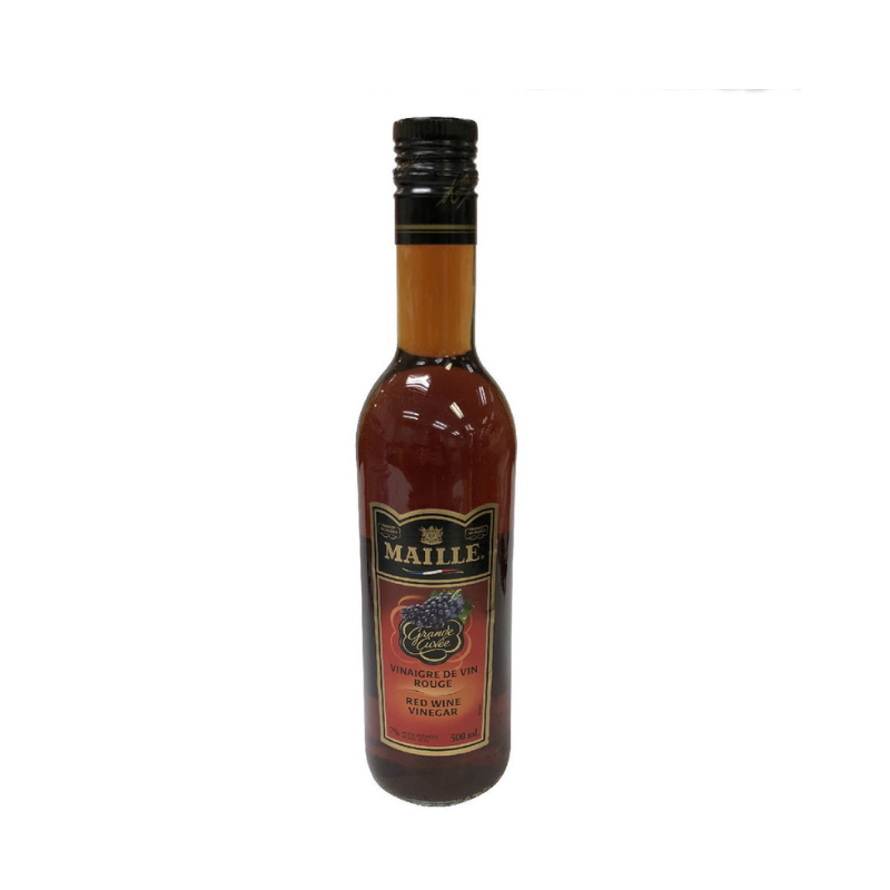 MAILLE 红酒醋500ml沙拉烘焙醋类调料家用调味品酱类调料传统进口