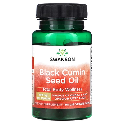 美国 黑种草籽油500毫克复合液体胶囊Black Cumin Seed Oil