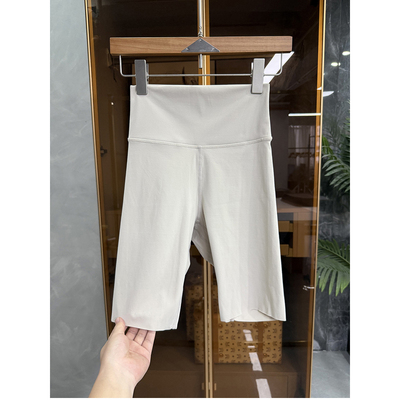 宽腰提臀骑行裤运动瑜伽健身中裤