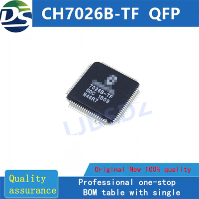 1 PÇS/LOTE  CH7026B-TF QFP  NEW  IN  STOCK