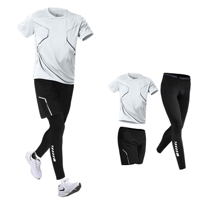 运动套装男夏季健身跑步速干衣