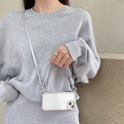 vivo适用Y200i手机壳X100s电镀pro四角挂孔X70透明S17t背带挂绳y53s斜挎Y36m y35m手绳y31s可调节s9 y52s女s7