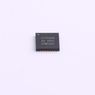 CY7C65642-28LTXC USB转换芯片 CY7C65642 极低功耗 USB 2.0 Te