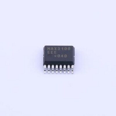 MAX3100EEE+T 总线转UART MAX3100 SPI/MICROWIRE兼容 UART QSOP-