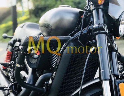 适用 哈雷 STREET 750 ROD 保险杠 护杠 防摔杠 改装防护架 加厚