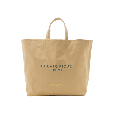 gelatopique字母手提购物袋